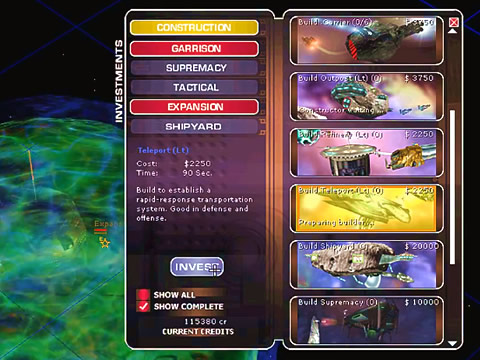 Microsoft Allegiance - Space Combat Sim